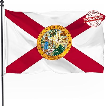 Amazon.com : G128 Florida FL State Flag | 3x5 Ft | LiteWeave Series ...