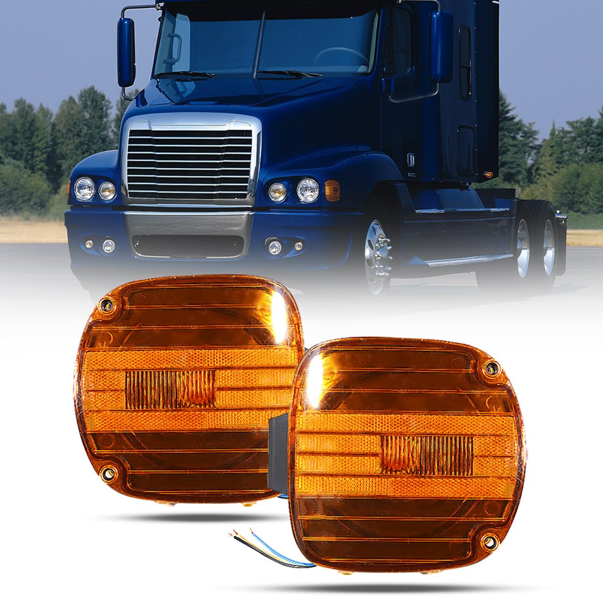 Snapklik.com : Easyinst Corner Signal Side Marker Light Compatible