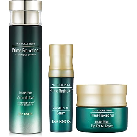 Amazon.com: ISA KNOX Age Focus Prime Double Effect Ampoule Toner, Prime ...