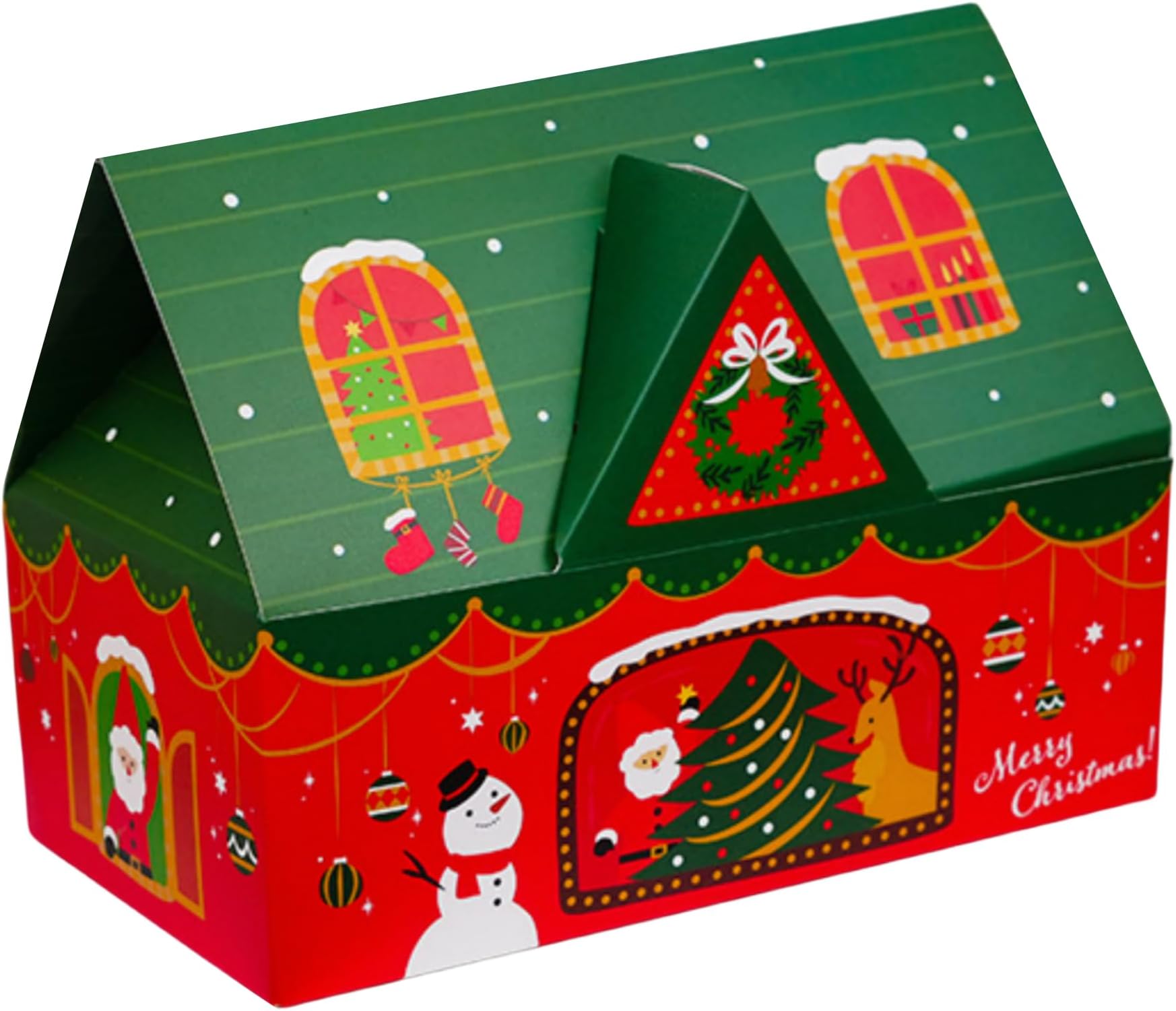 Amazon.com: Karentology 10 Pcs Large Mansion House Shaped Gift Boxes ...