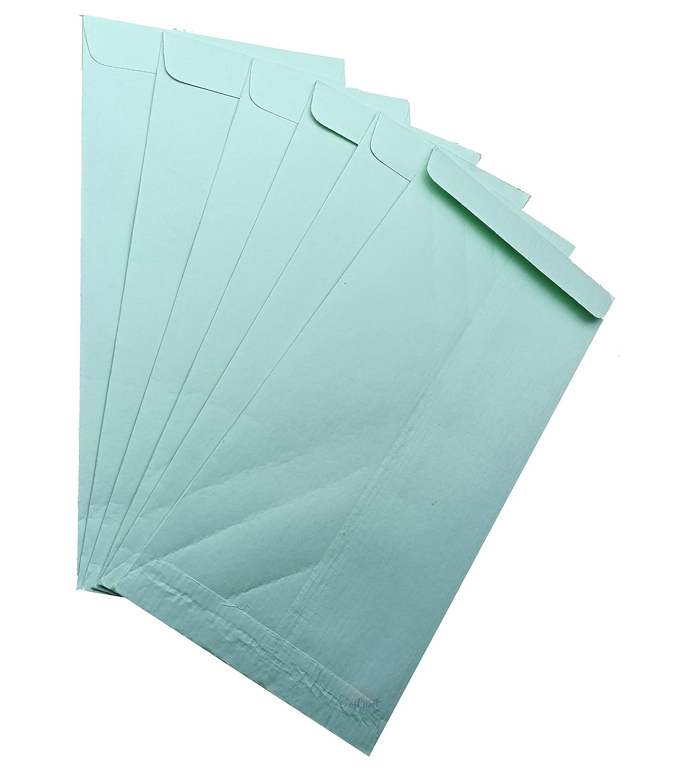 CRAFTWAFT Cloth Lining Secure Envelopes, Green Envelope For Office ...