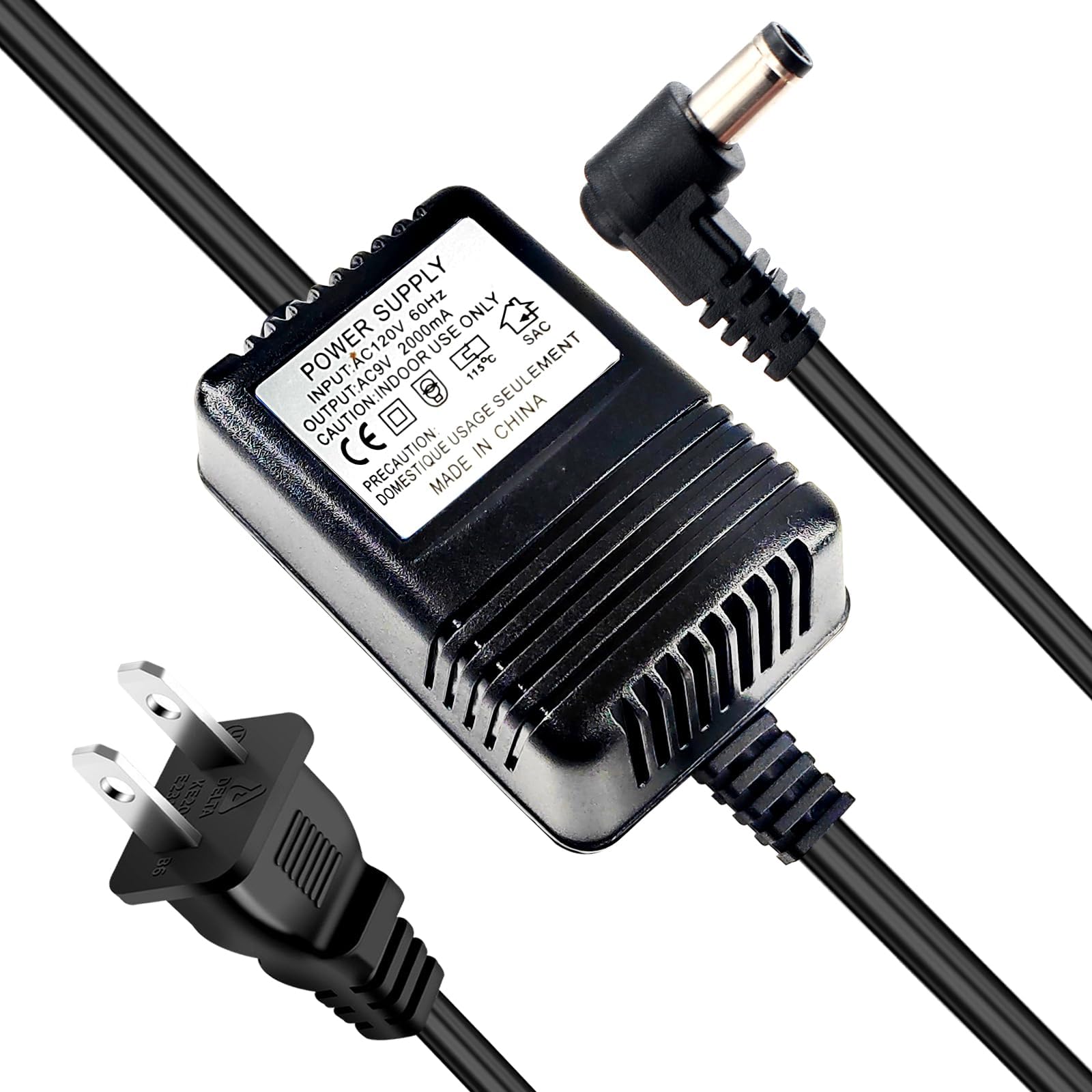Amazon.com: Power Supply AC 9V 2000ma Adapter for Line 6 POD Digitech ...