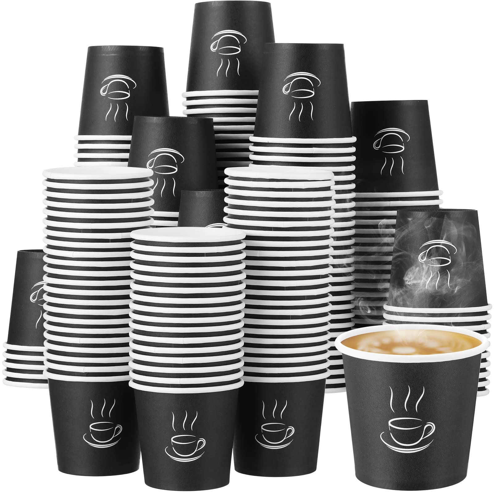 Amazon.com: Didaey 1000 Pcs 4 oz Paper Espresso Cups Small Coffee Cups ...