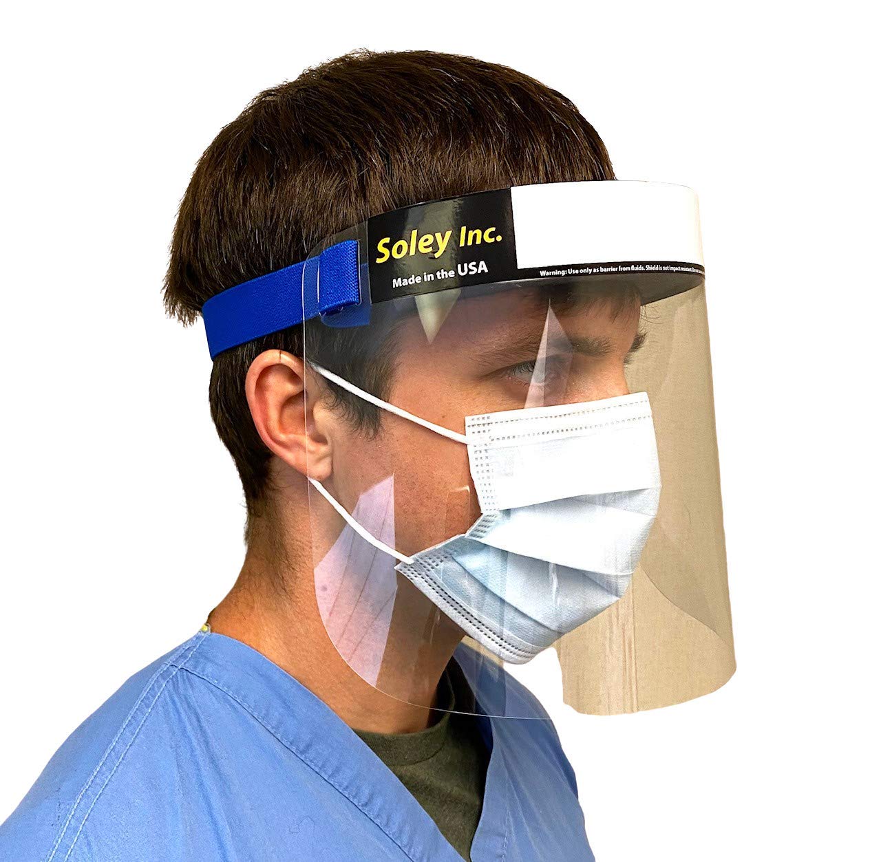 Soley Protective Face Shields - Full Face & Eye Protection - Reusable ...