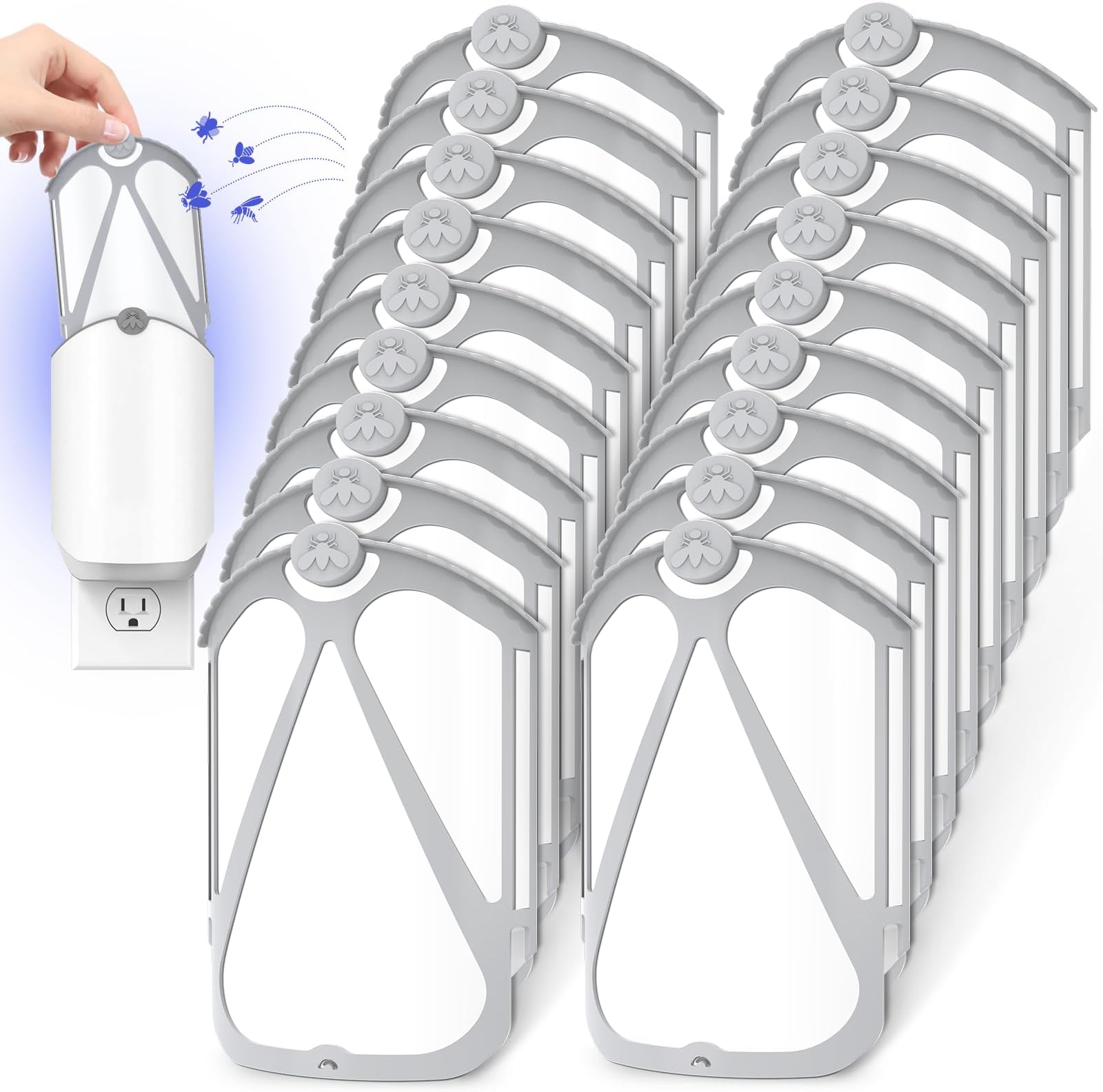 Amazon.com : 32 Pcs Refill Cartridge Kit Compatible with ZEVO Flying ...