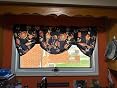 Amazon.com: Leeva Flower Botanical Kitchen Valance, Prevent Glare ...