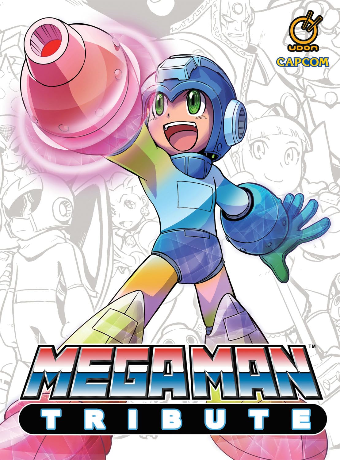 Amazon.com: Mega Man Tribute: 9781927925676: UDON, Cruz, Jeffrey Chamba ...