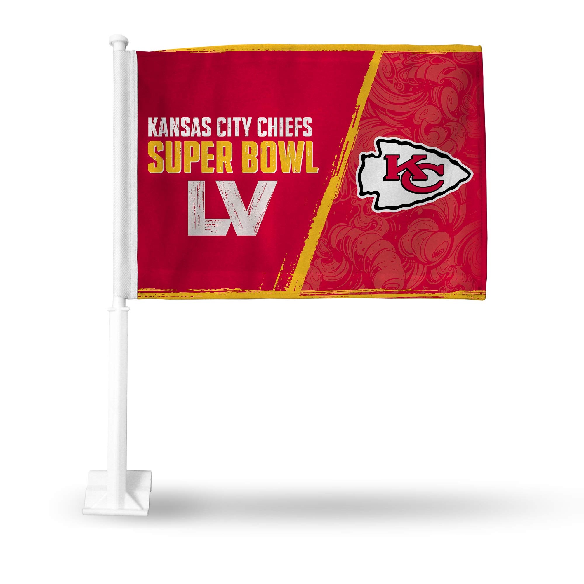 Snapklik.com : Rico Industries NFL Kansas City Chiefs Double Sided Car Flag