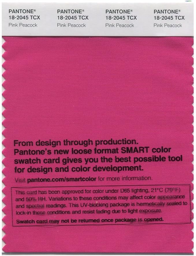 Pantone Smart Swatch 18-2045 Pink Peacock - Amazon.com