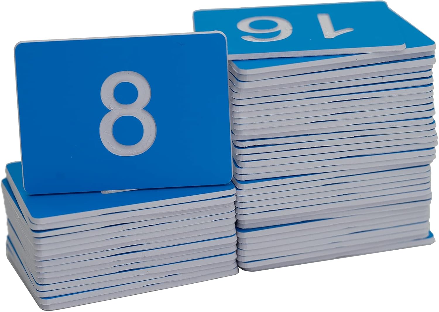 ABS Plastic Numbered Tags Rectangle Key Tags ID Tags Number Disc (1-50 ...