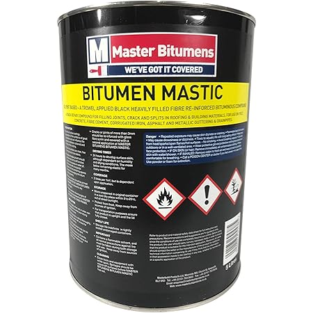 5 Litre Bitumen Trowel Applied Mastic : Amazon.co.uk: DIY & Tools