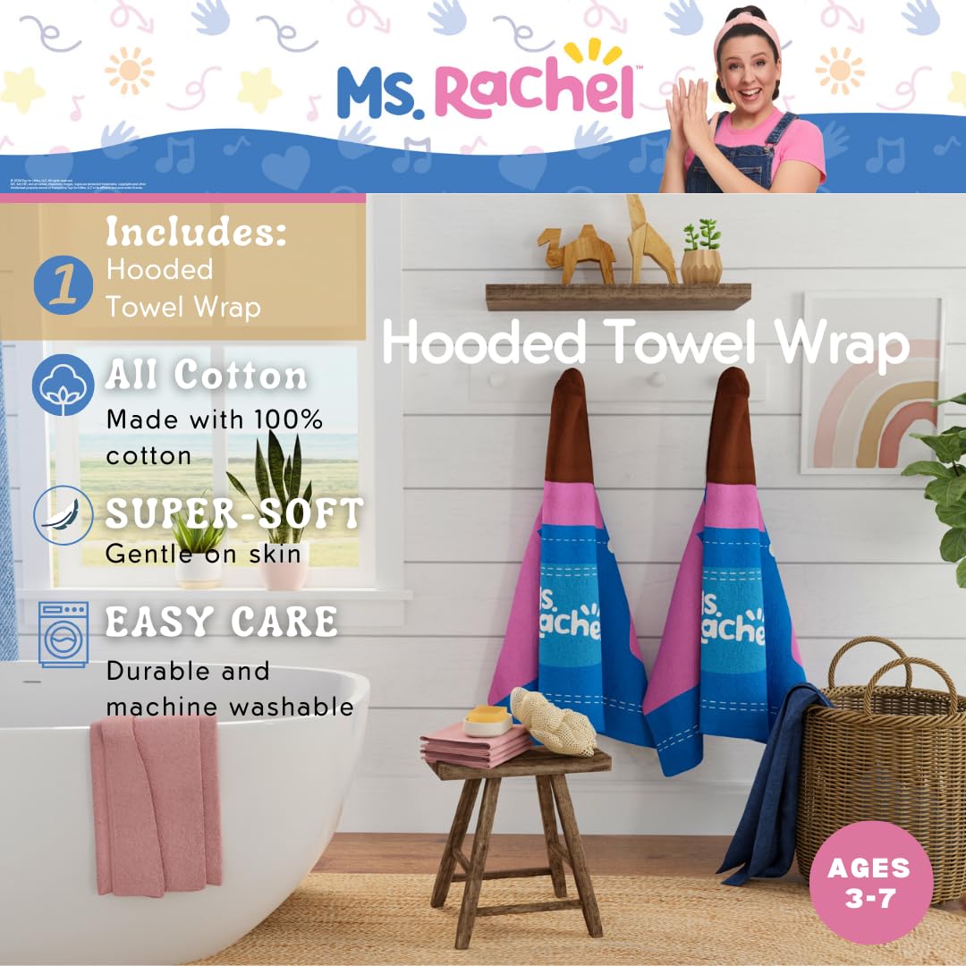 Snapklik.com : Ms. Rachel Kids Super Soft Bath/Pool/Beach Soft Cotton ...