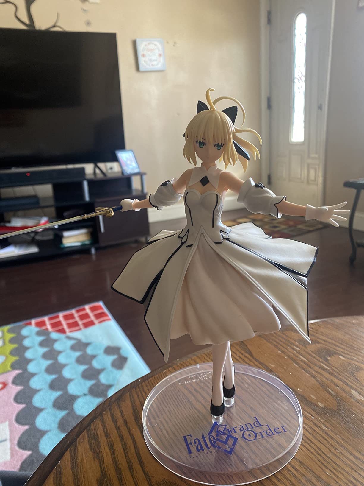 Amazon.com: Sega Fate/Grand Order: Saber Altria Pendragon Lily SPM ...