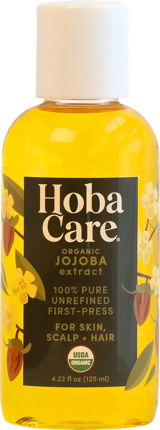 Amazon | The Original Jojoba 社のHoba Care Organic ホホバオイル, ホホバエキスーUSDA認定, ホホバオイル, オーガニック100％無添加 未 ...