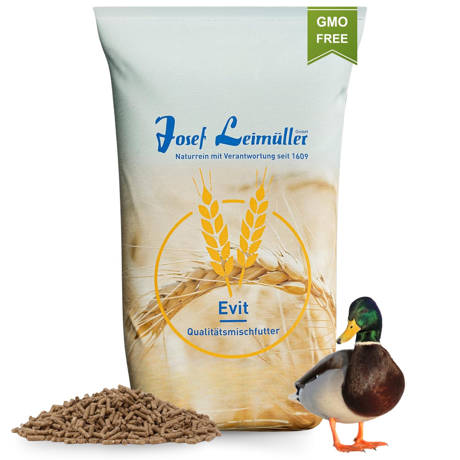 Leimüller Entenfutter Pellets Premiumqualität 5 kg - Vogelfutter für ...