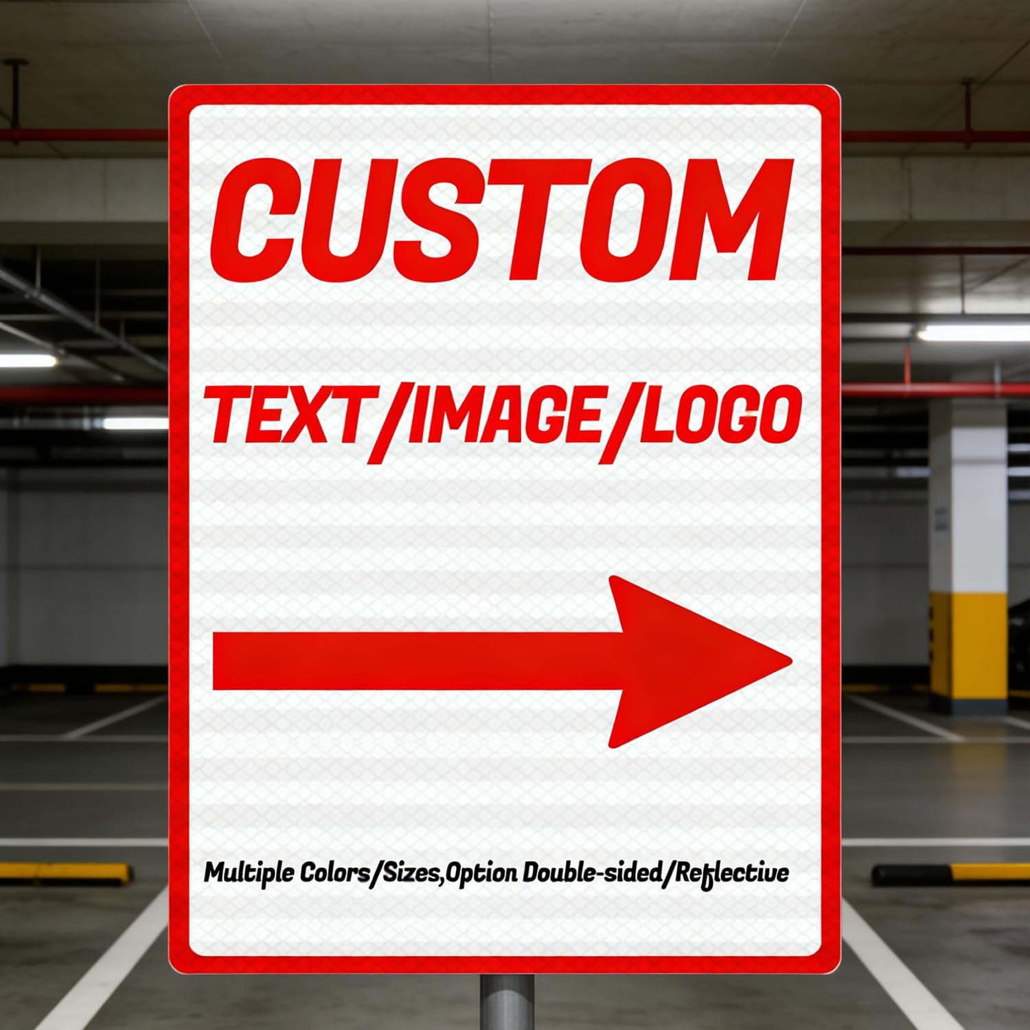 Amazon.com : Custom Metal Outdoor Signs, Warning sign, Custom Vertical ...