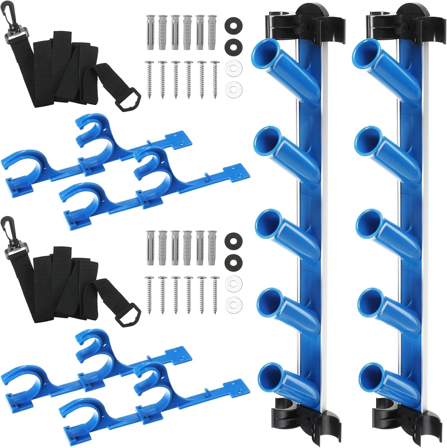 Amazon.com : DoubleFill 2 Sets Pool Accessories Organizer and Holder ...
