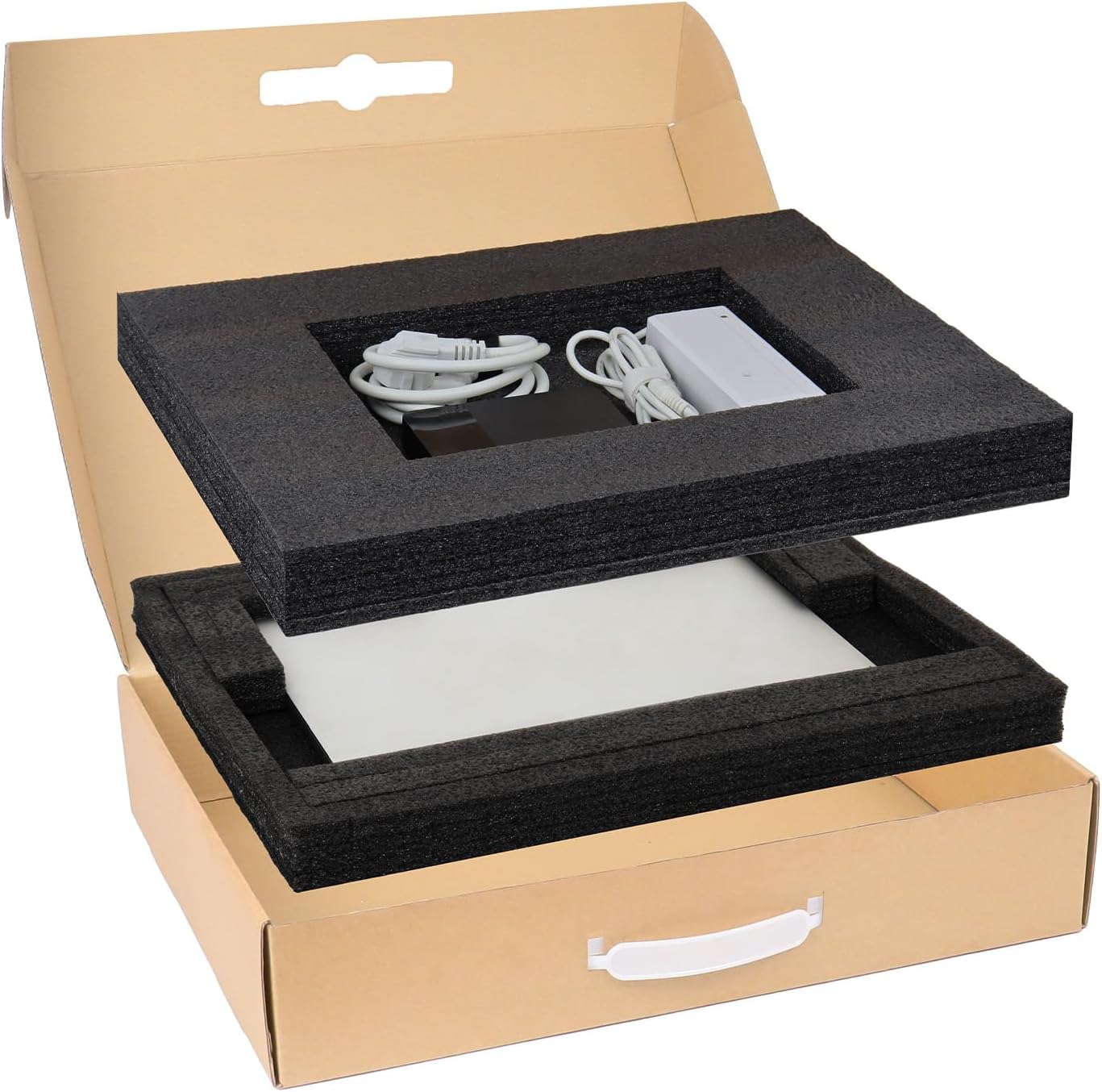 Amazon.com: Laptop Shipping Box with Protection Foam, Secure Laptop Box ...