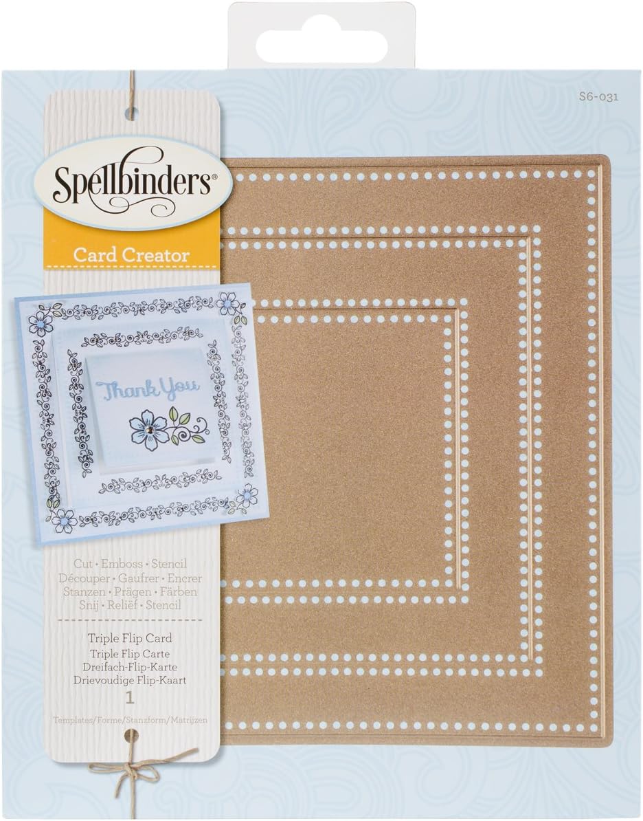 Spellbinders Triple Flip Card – BigaMart