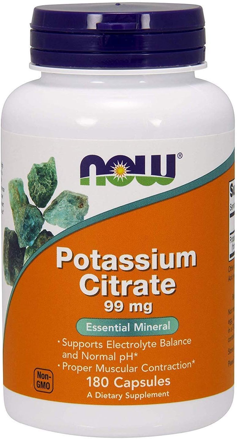 Amazon.co.jp: NOW Foods (ナウ・フーズ) Now Foods (ナウフーズ) Potassium (Potassium ...