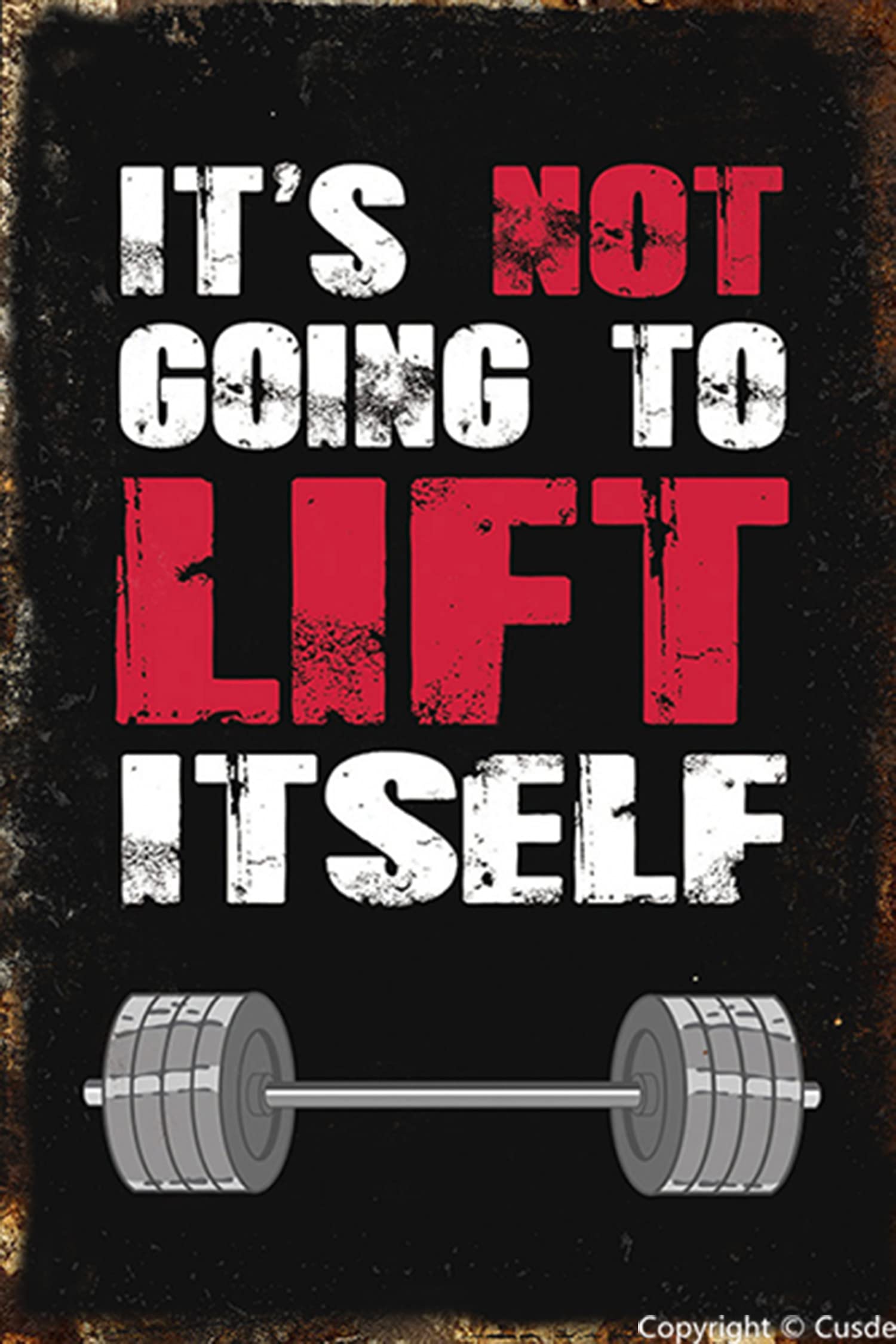 Gym Encouragement Memes Funny Weightlifting Gym Wood Print By Rafal