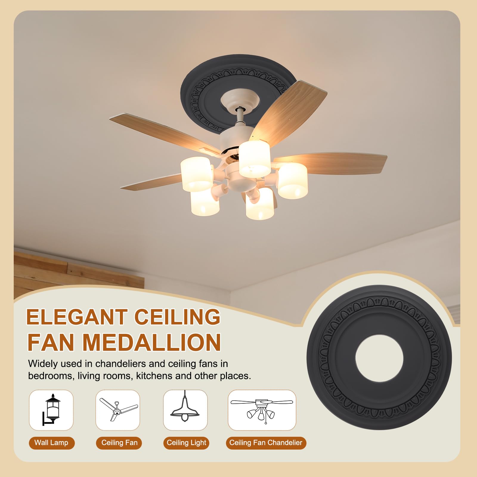 Decorative Ceiling Light Plates