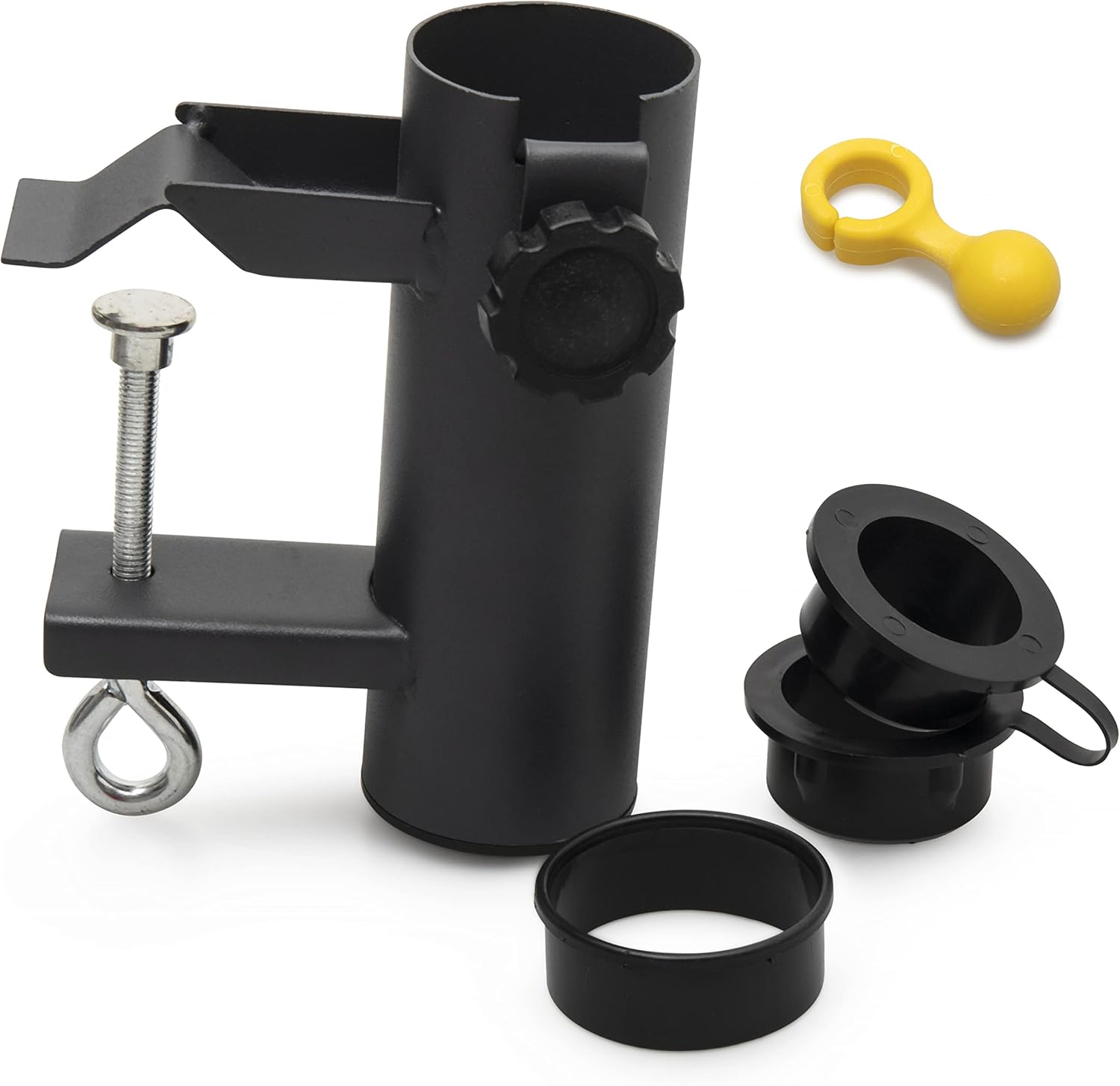 Trustaloa Umbrella Clamp Holder – Strong Steel Parasol Clip – Complete ...