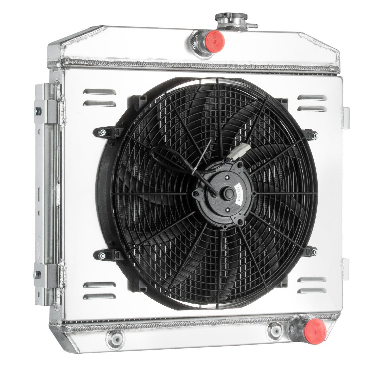 Amazon.com: Cubauto 1955-1957 Chevy Radiators,3 Row Core Radiator For ...