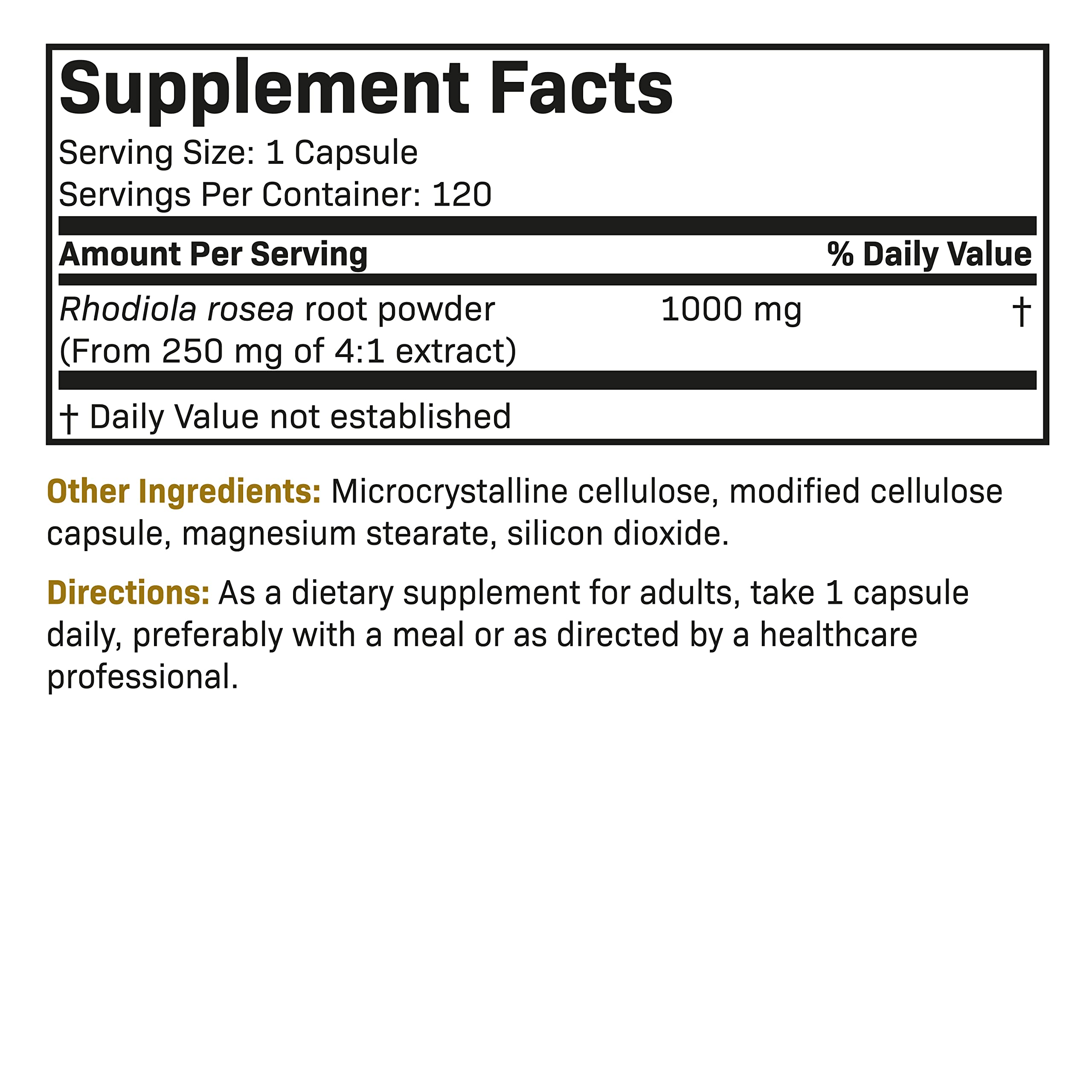 Snapklik.com : Futurebiotics Rhodiola Rosea 1000 MG Adaptogenic Herb ...