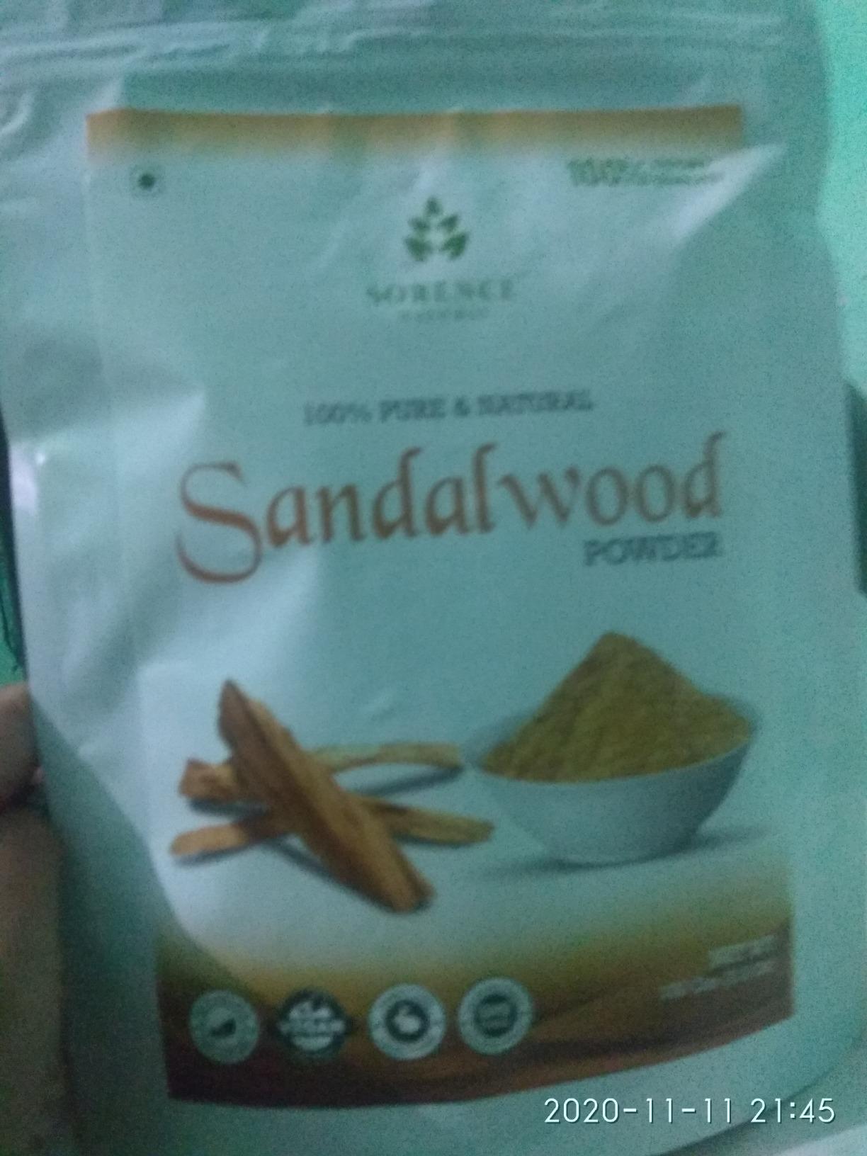 Sorence Natural Sandalwood Powder or Chandan Powders for Face pack and ...