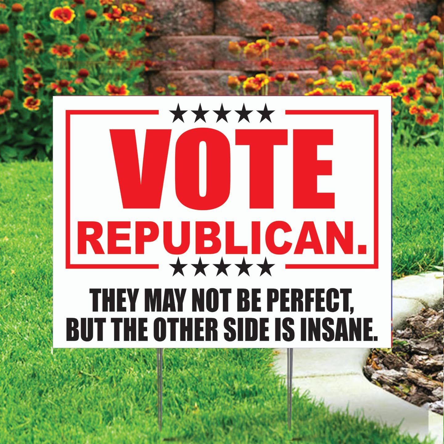 Amazon.com : Vote Republican They May Not Be Perfect But The Other Side ...