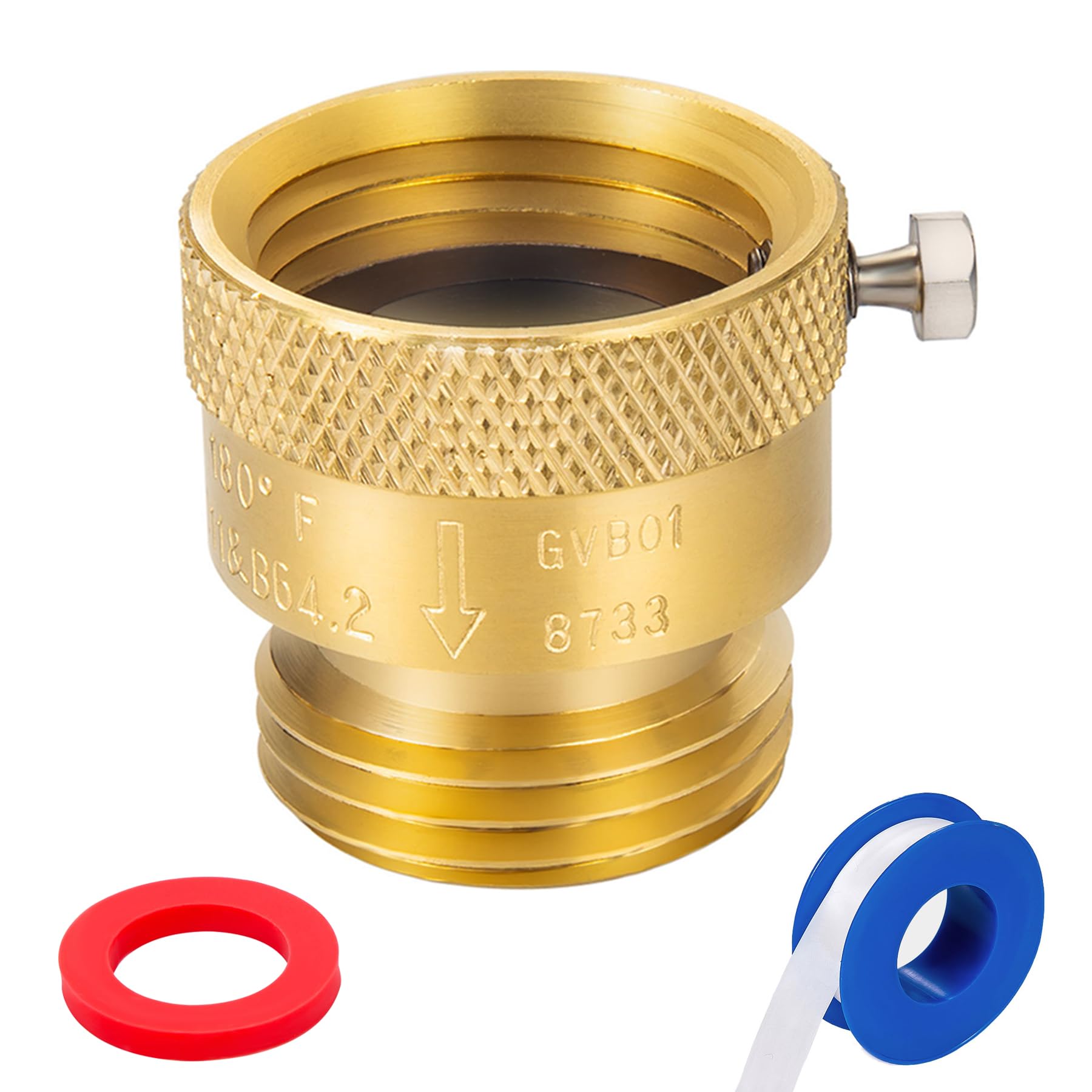Snapklik.com : Breezliy American Valve 3/4 Inch 2 Pack Solid Brass Hose ...