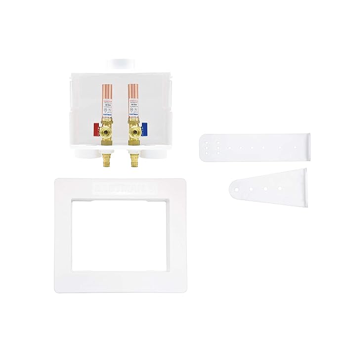 Buy Eastman 60231 Expansion PEX Dual Drain Washing Machine Outlet Box ...