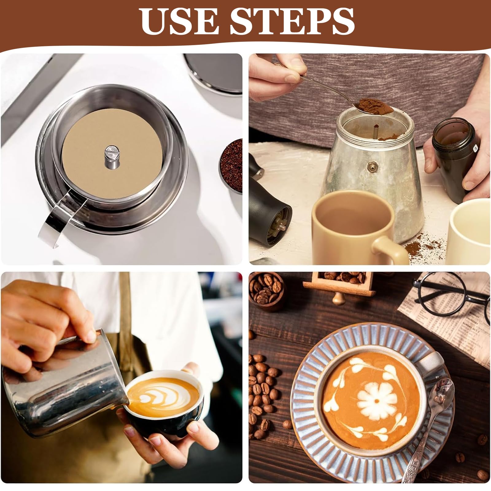 Snapklik.com : 400 Count Percolator Coffee Filters, 3.75in Natural ...