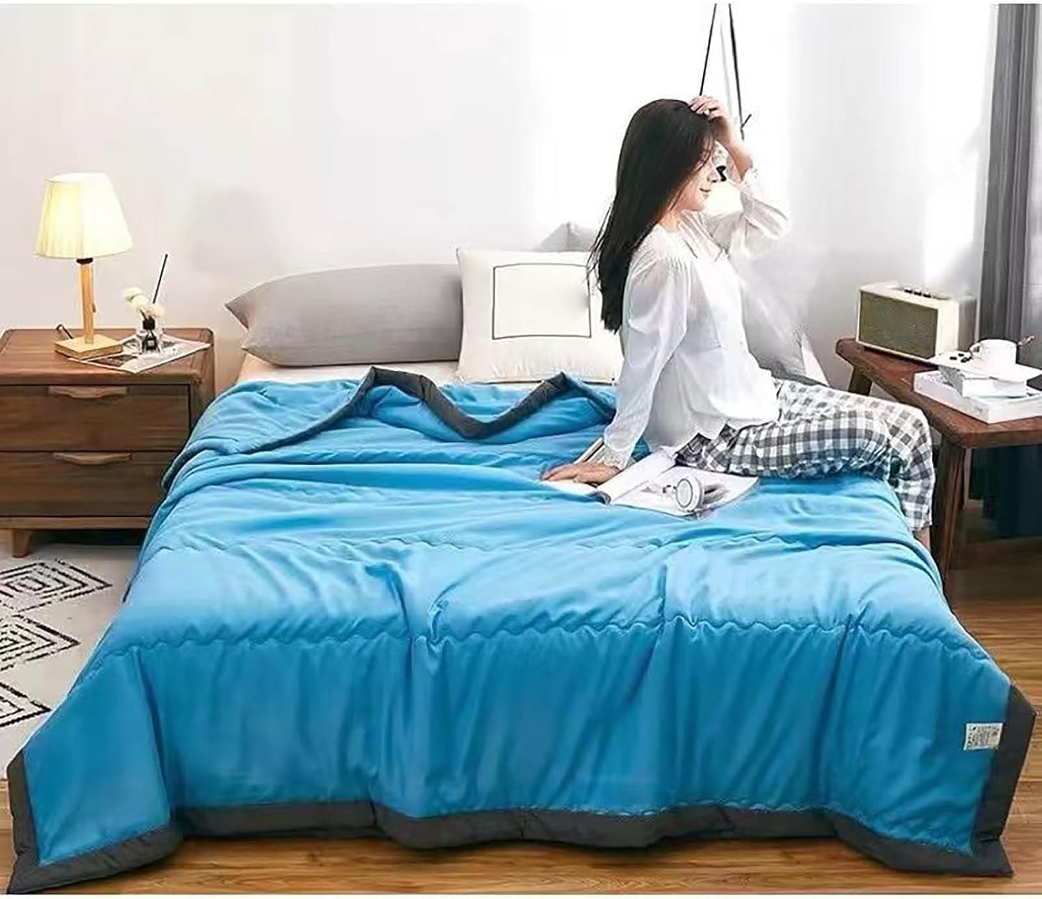 Cooling Blankets, Cooling Blanket for Night Sweats, Summer Cool Blanket ...