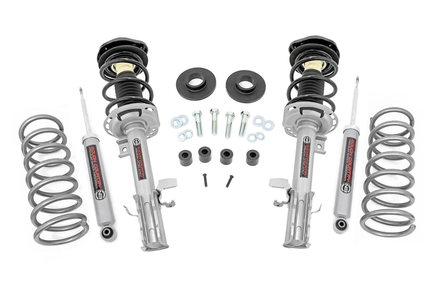 Amazon.com: Rough Country 2" Suspension Lift Kit for 2022-2024 Ford ...