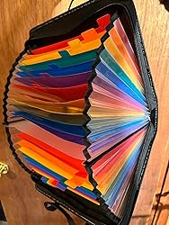 Amazon.com : SEEKIND Accordian File Organizer with Handle,26 Pockets Expanding File Folder ...