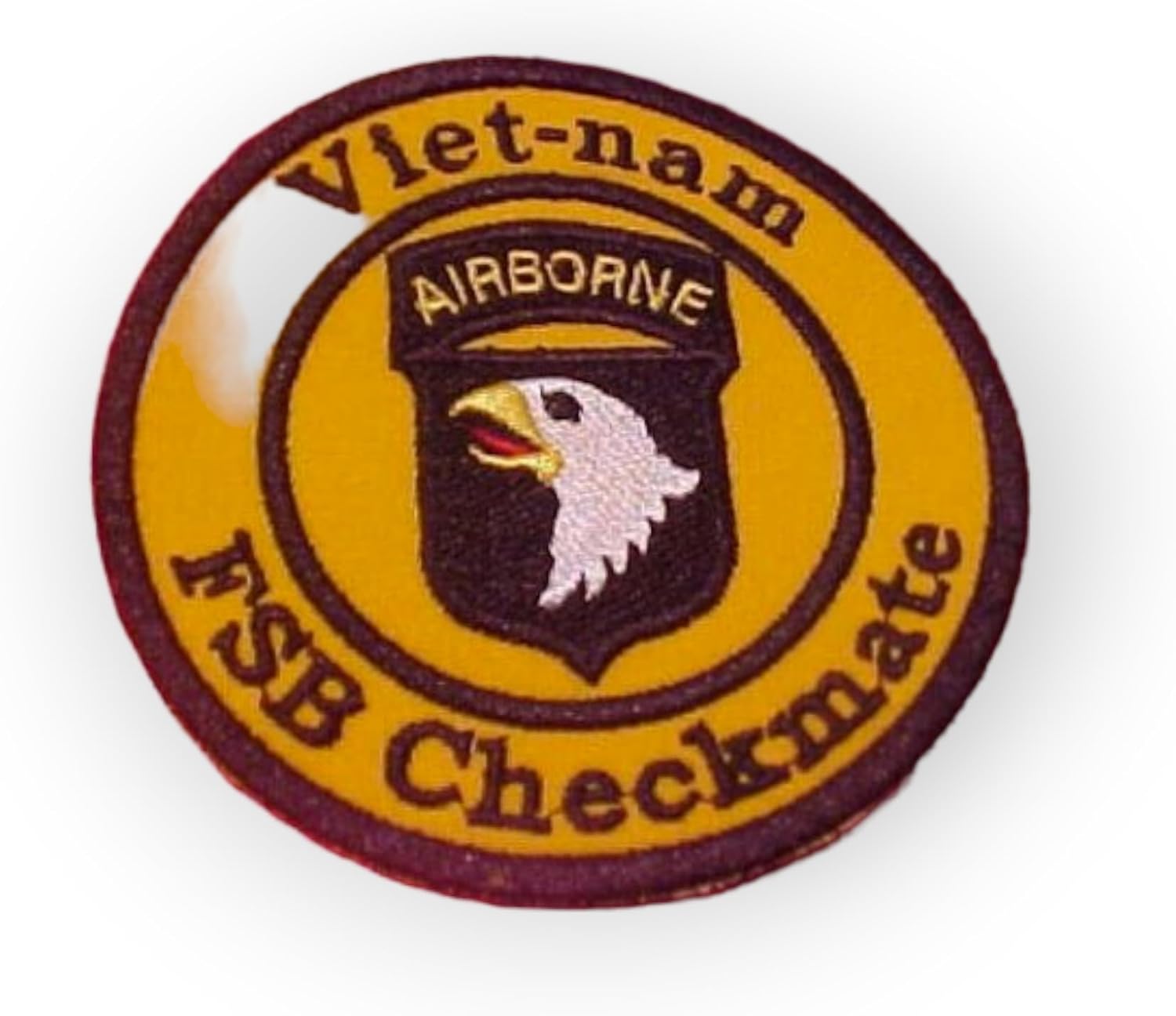 Amazon.com: Vietnam 101 St Airborne Fsb Checkmate Patch 4 Inch New ...