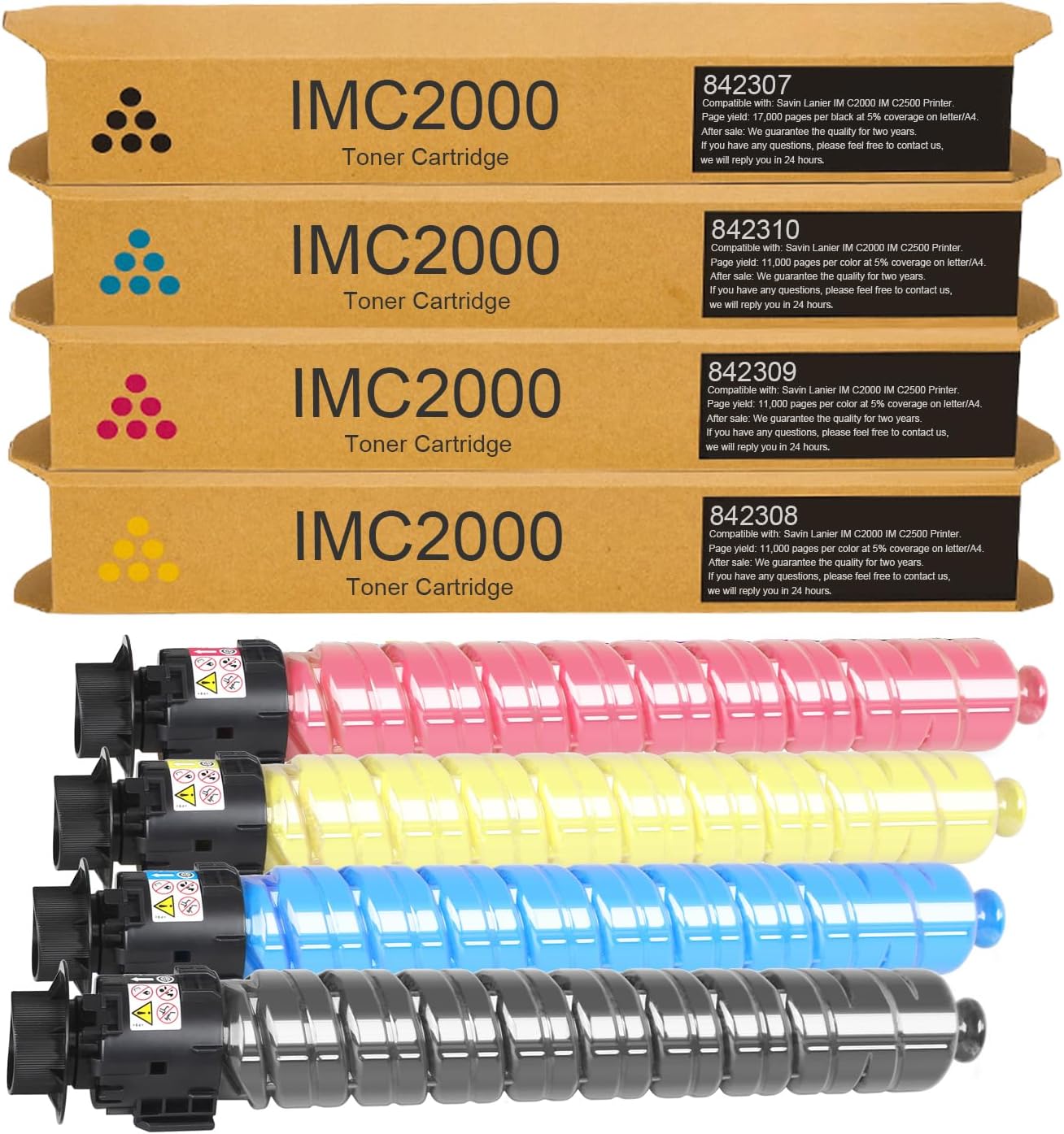 Amazon.com: YiBoton IM C2000 IM C2500 Compatible Toner Cartridge ...