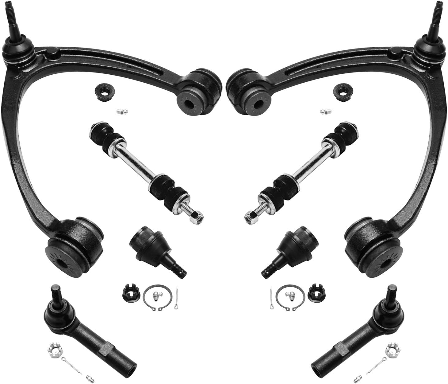 Amazon.com: Detroit Axle - Front 8pc Suspension Kit for Silverado ...