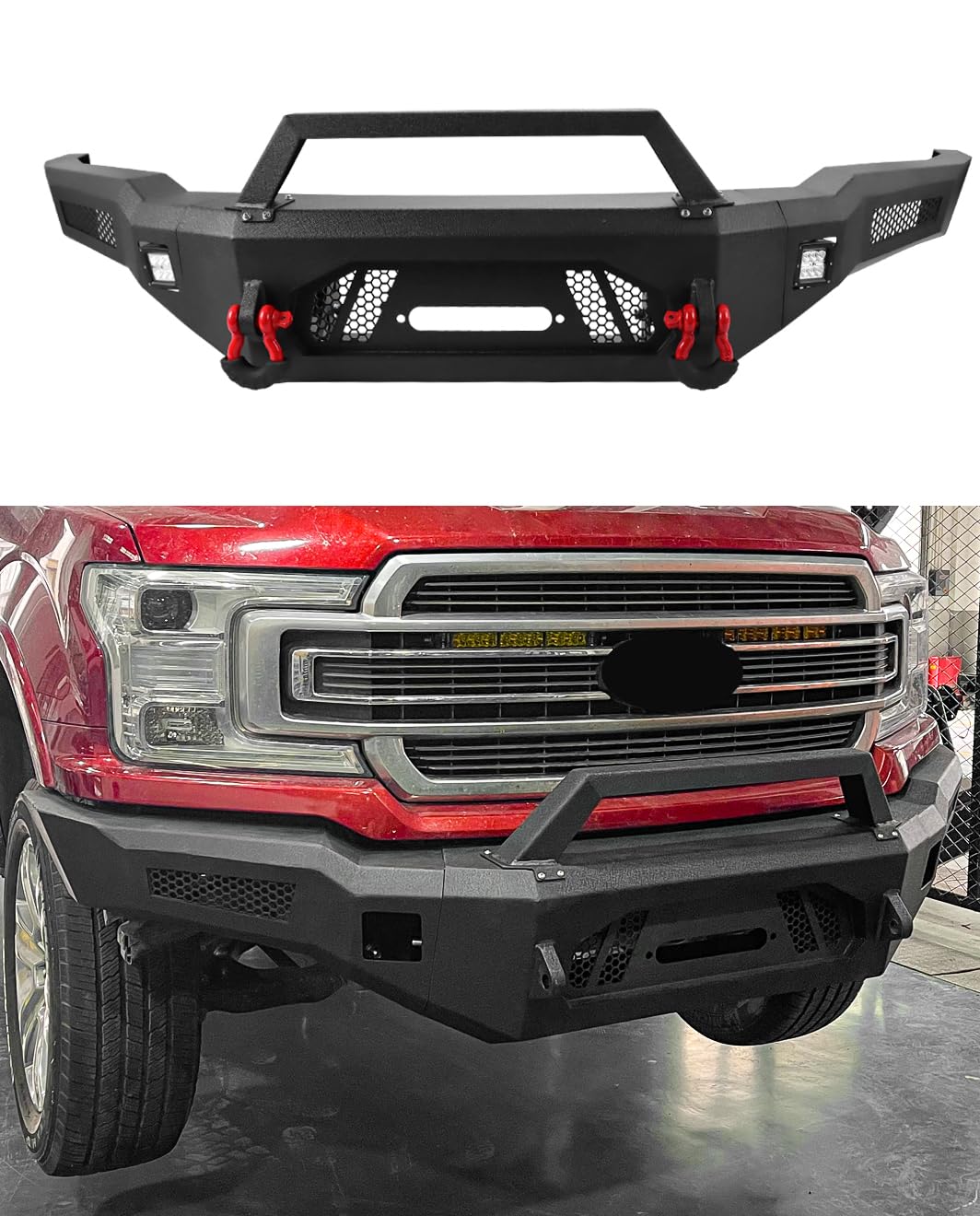 Amazon.com: Autoholic Front Bumper Fit for 2018 2019 2020 F150 : Automotive