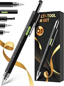 Multitool Pen Stocking Stuffer - Christmas Gift for Men, Dad, Husband ...