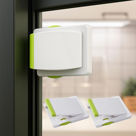 Amazon.com: Sliding Door Lock, 2 Pack Child Safety Sliding Closet Door ...