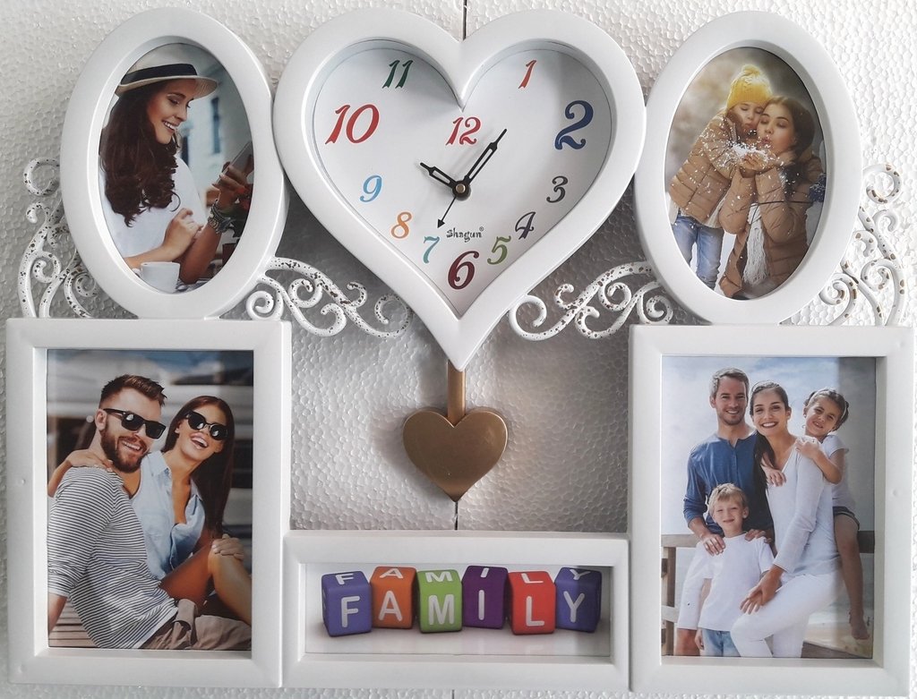 THINK3 Brand Family Photo Frame and College Photo Frame with 4 Photos ...