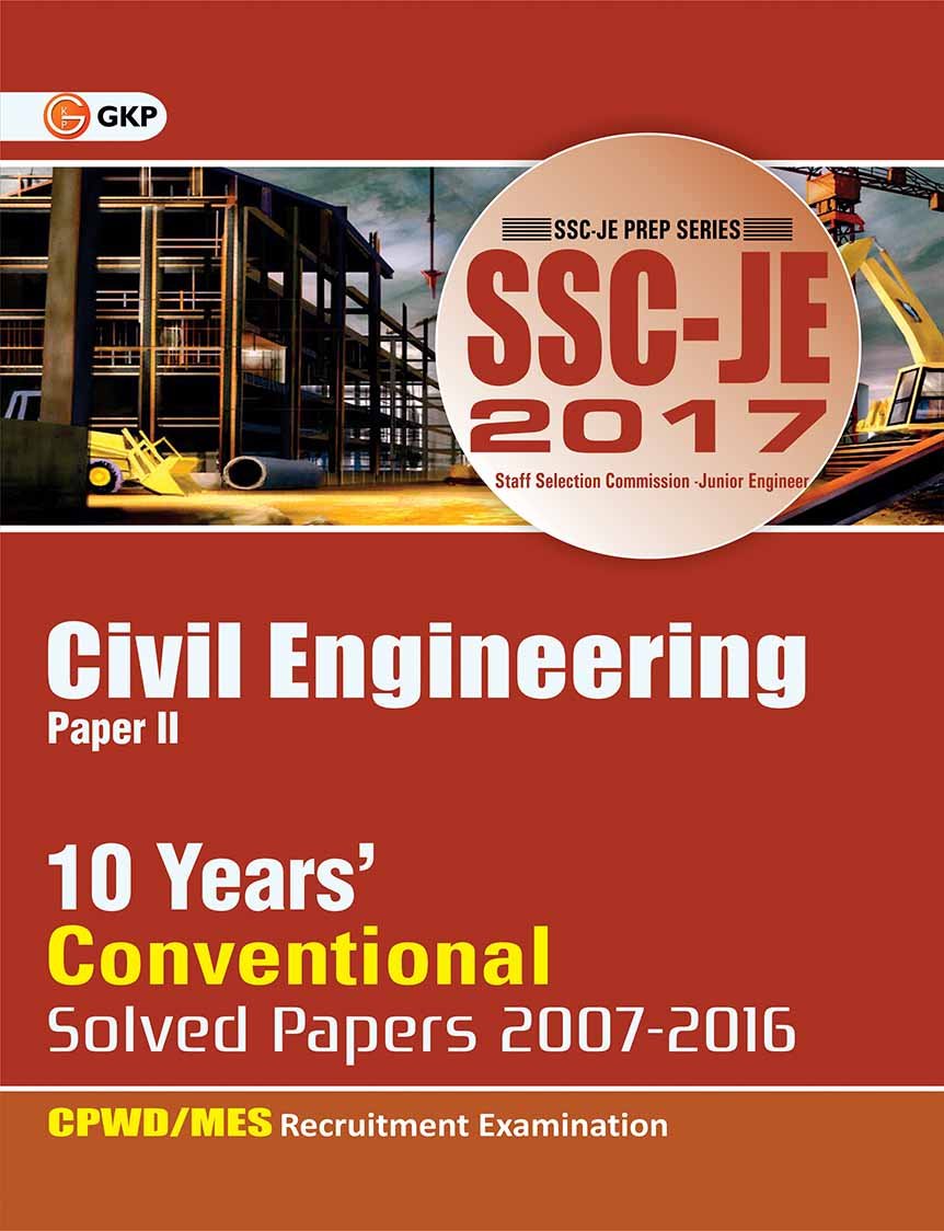 Buy SSC (CWC/MES) Civil Engineering 10 Years' Conventional Solved ...