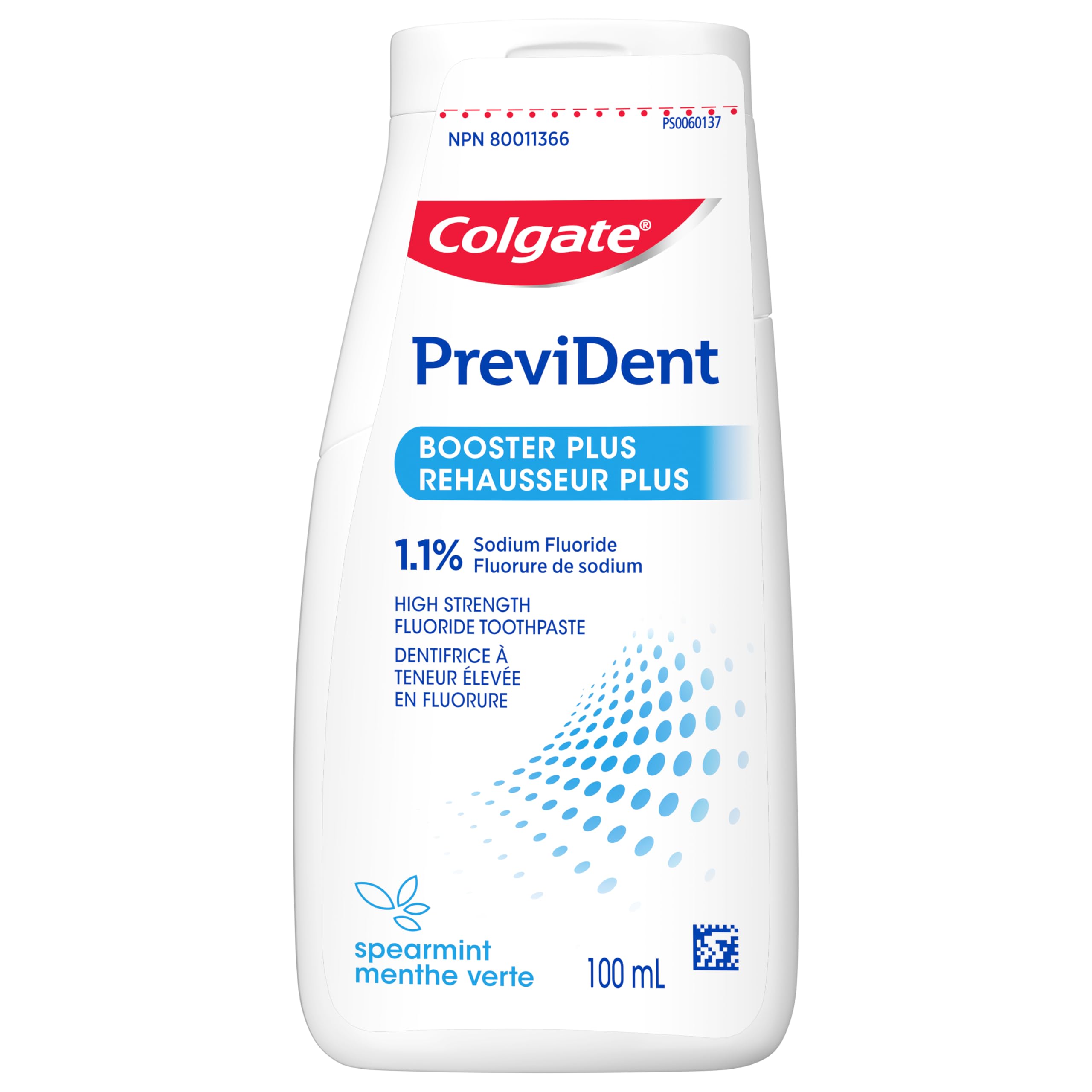 Colgate PreviDent Booster Plus Dentifrice 5000 ppm Menthe verte, 100 ml ...