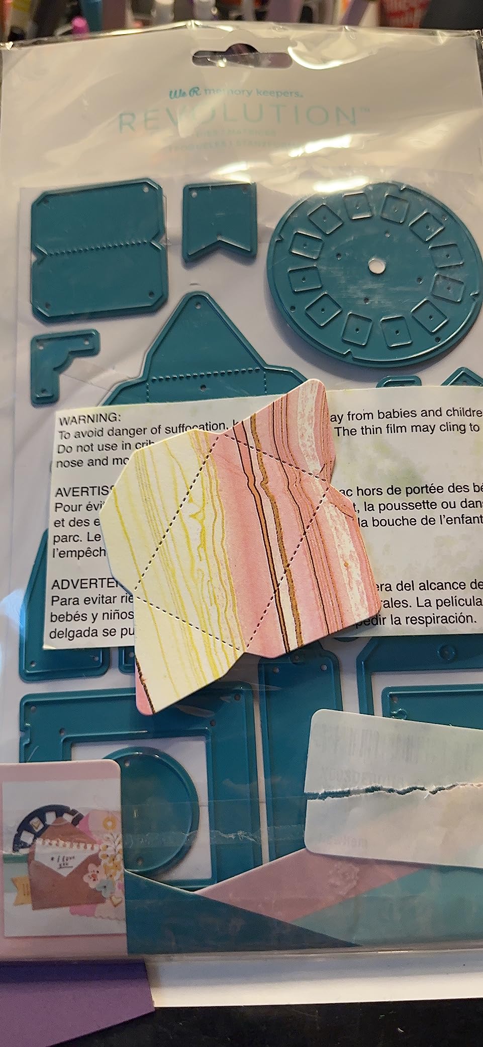 Amazon.com: We R Memory Keepers Revolution DIE, Eclectic Vintage