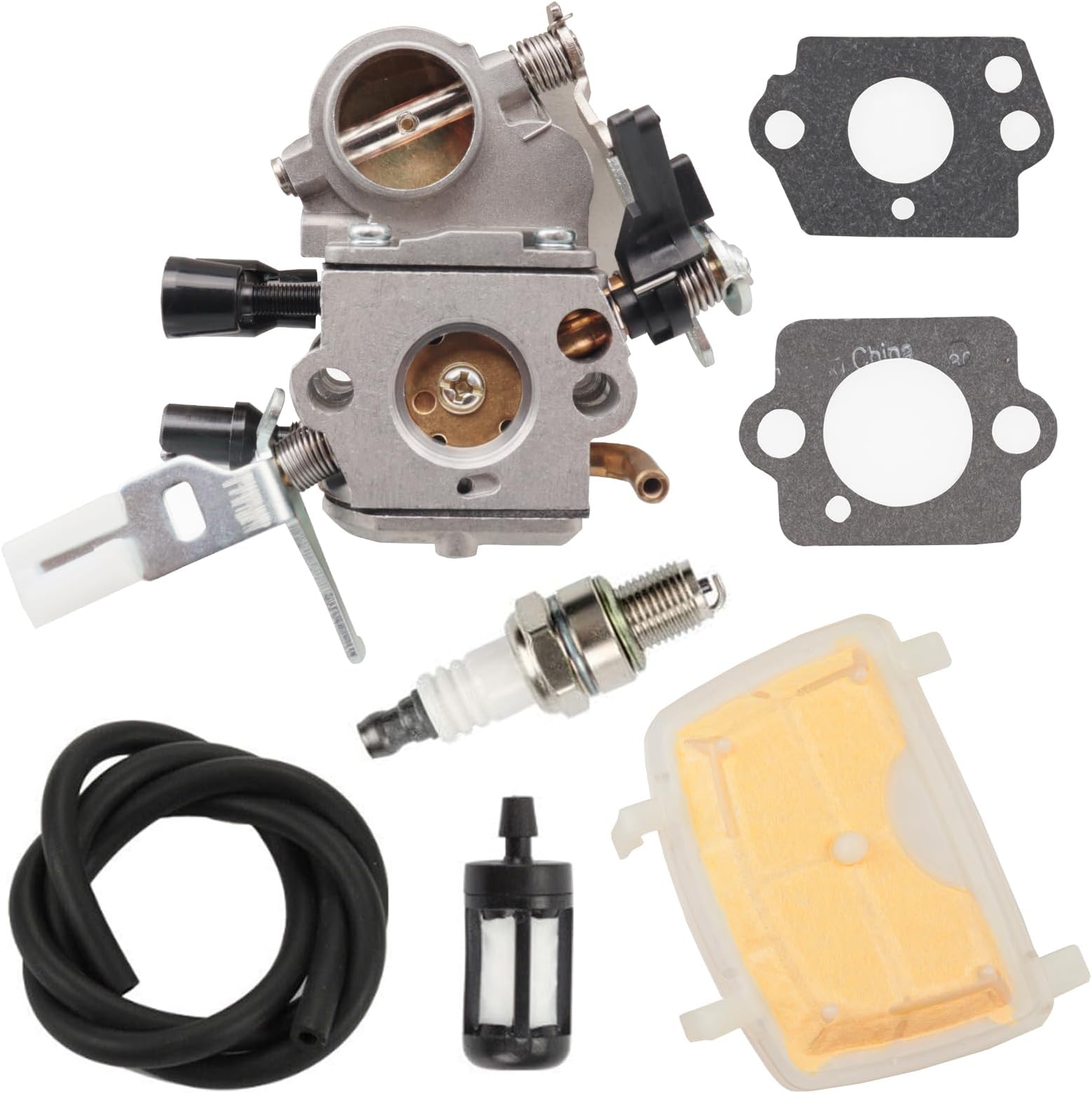 Amazon.com: MS171 Carburetor Kit for Stihl MS171 MS181 MS211 Chainsaw ...