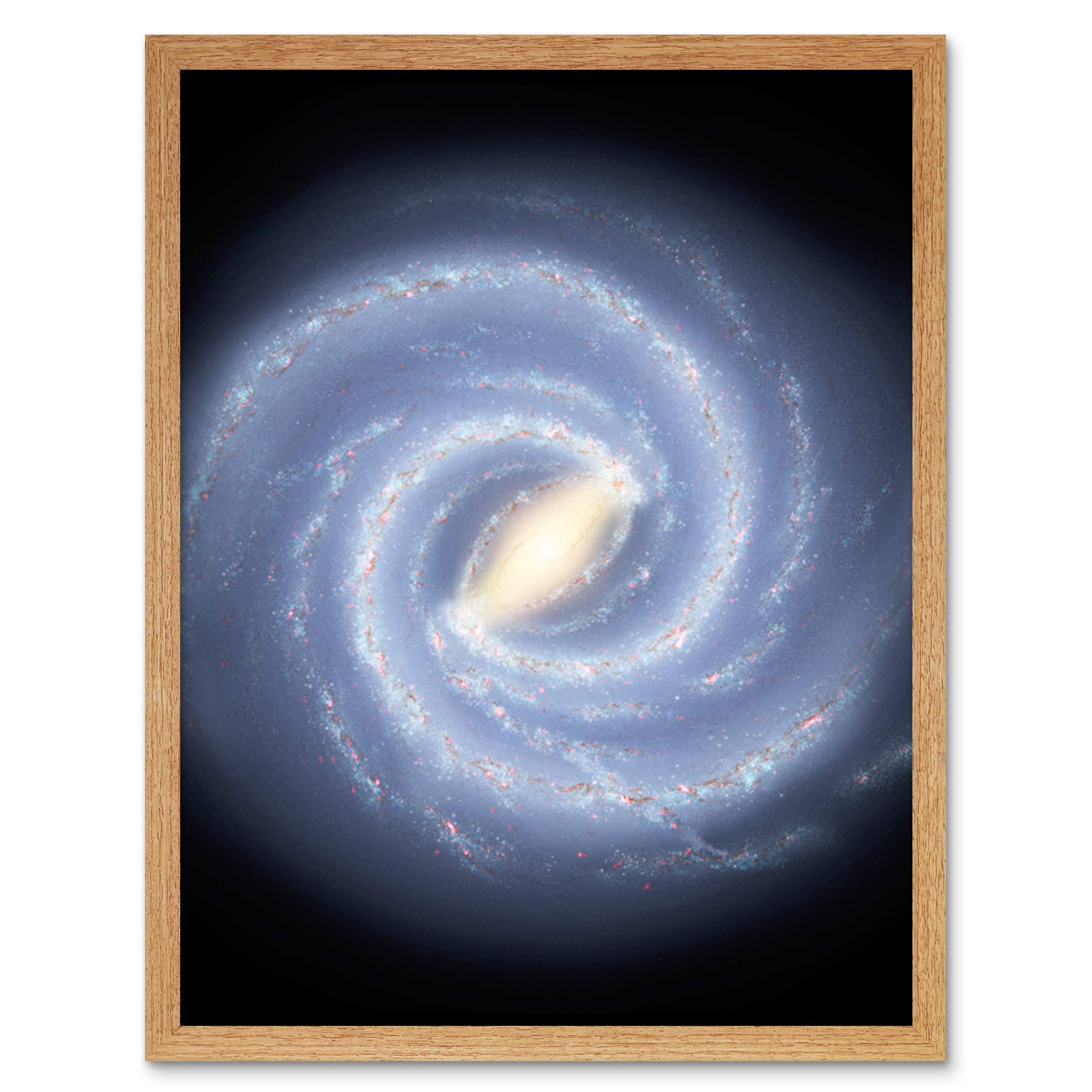 Milky Way Galaxy Map Nasa