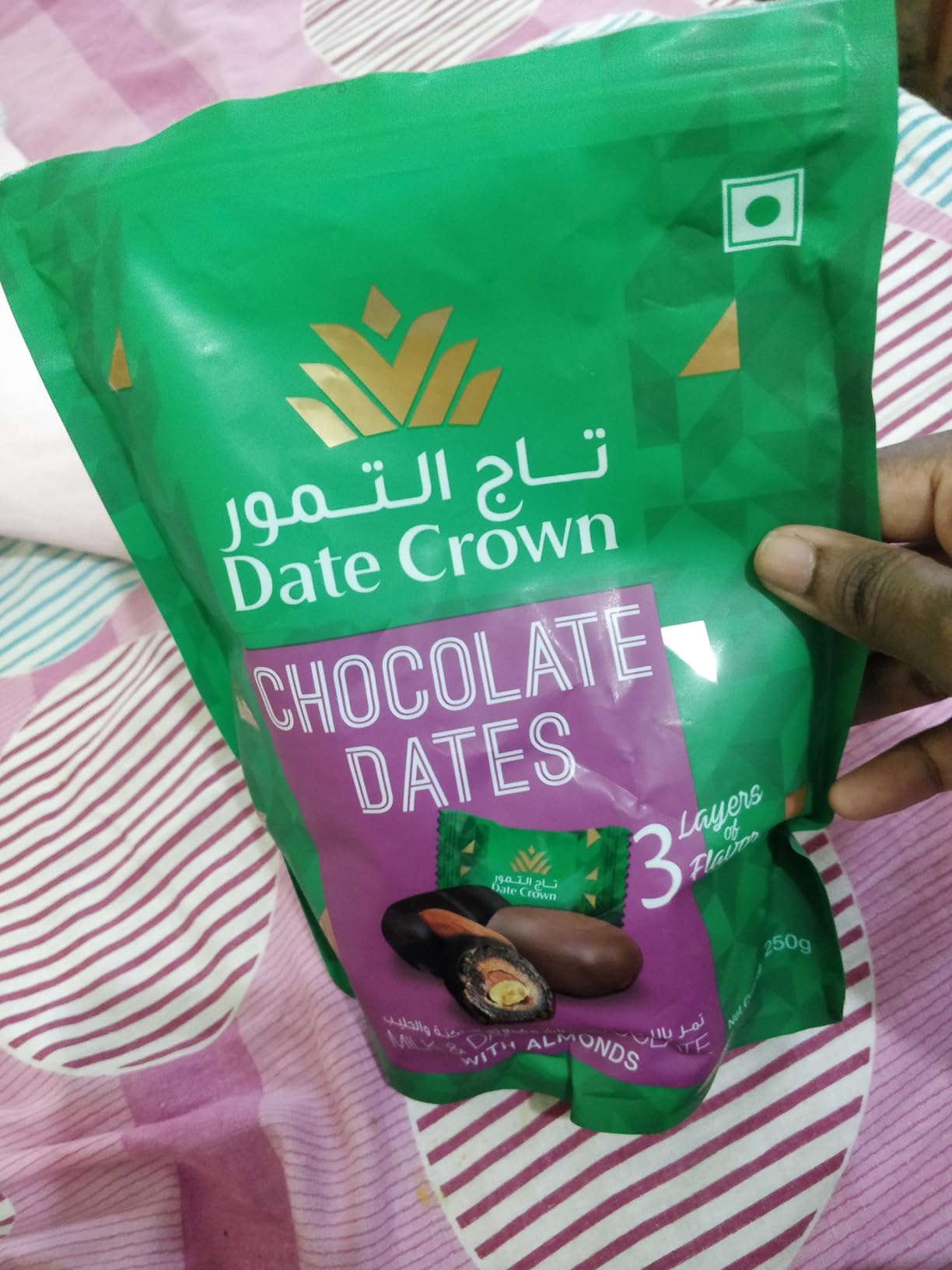 PNC Quality bazar Date Crown Daily Gourmet Choco Dates | Milk Chocolate ...